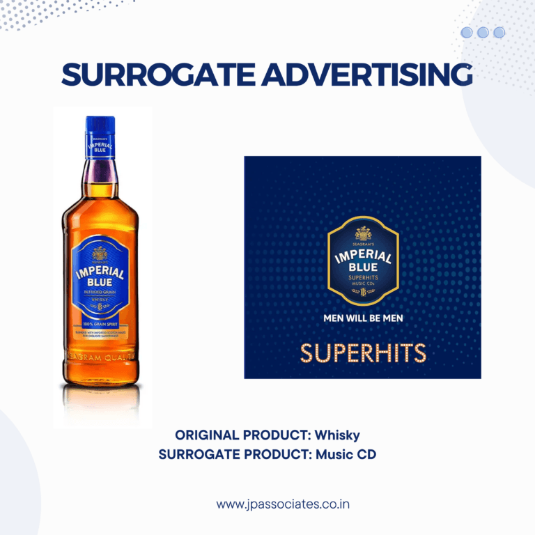 THE LEGAL MAZE OF SURROGATE ADVERTISING IN INDIA - J.P. Associates